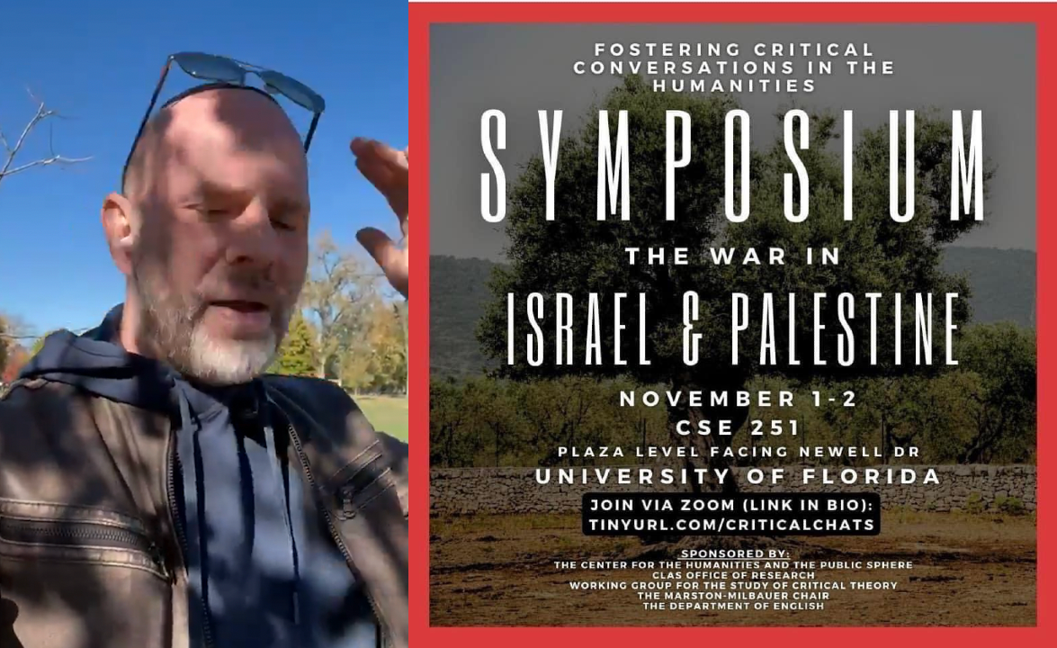UF Cancels Palestine Symposium Under Matthew Feinberg's Twitter ...