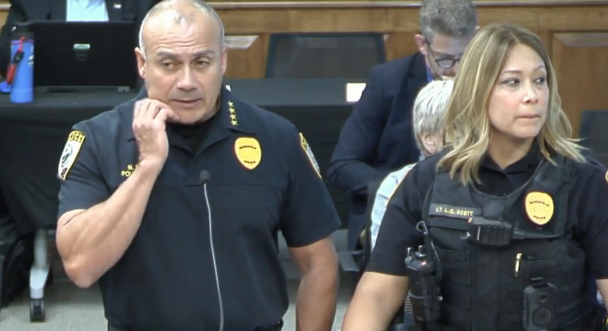 Local PD Holds Quarterly Update for Commissioners